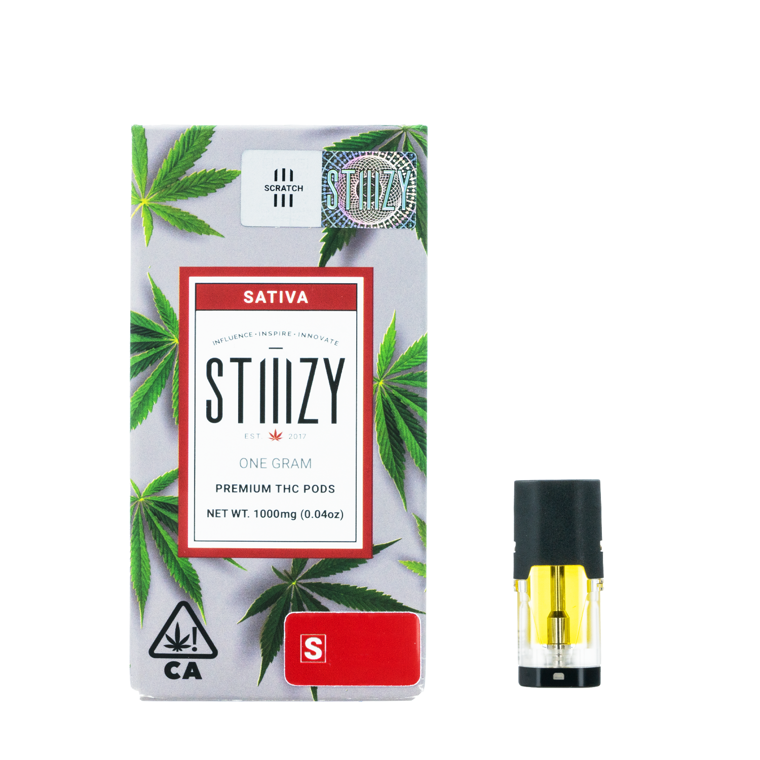 STIIIZY - Strawberry Cough - 1G Pod – Premium Cannabis Product at ...