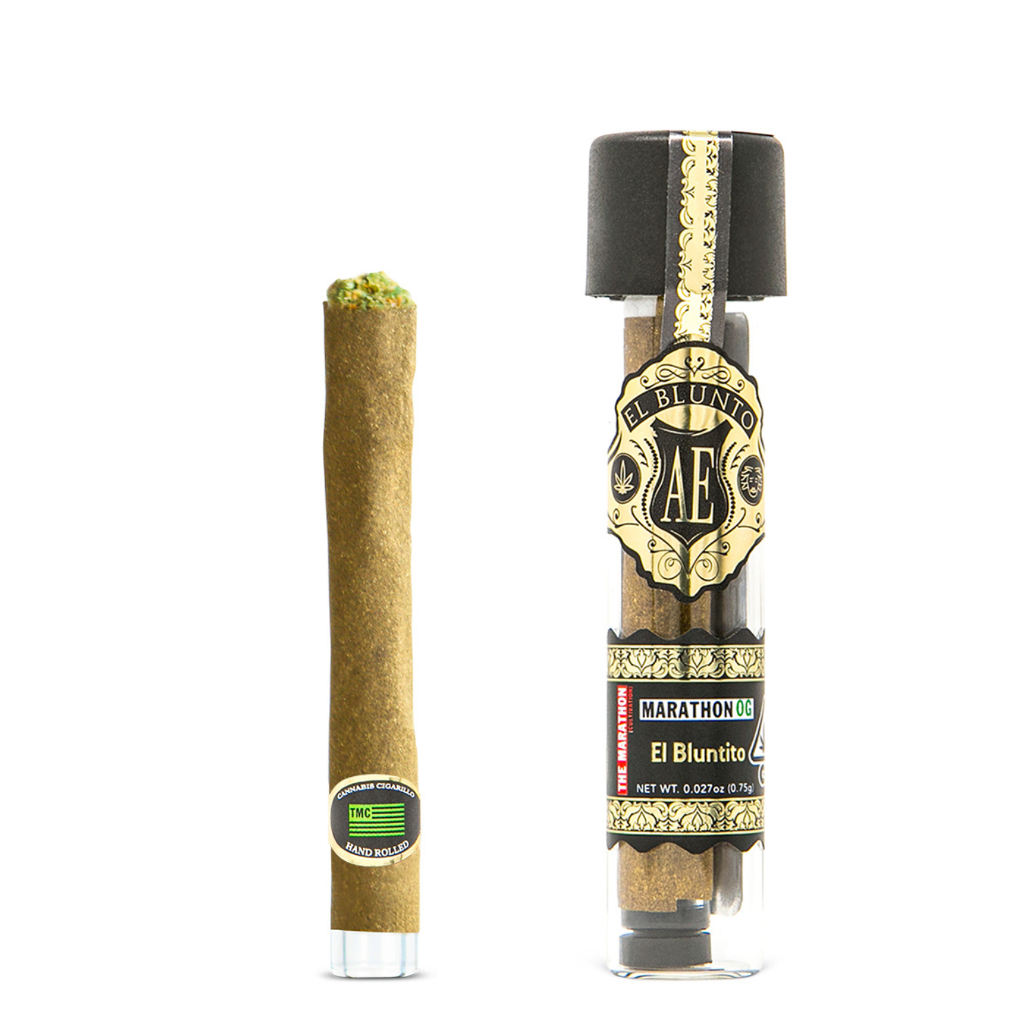 EL BLUNTO X MARATHON - MARATHON OG 0.75G BLUNTITO – Premium Cannabis Product at Airfield Supply ...