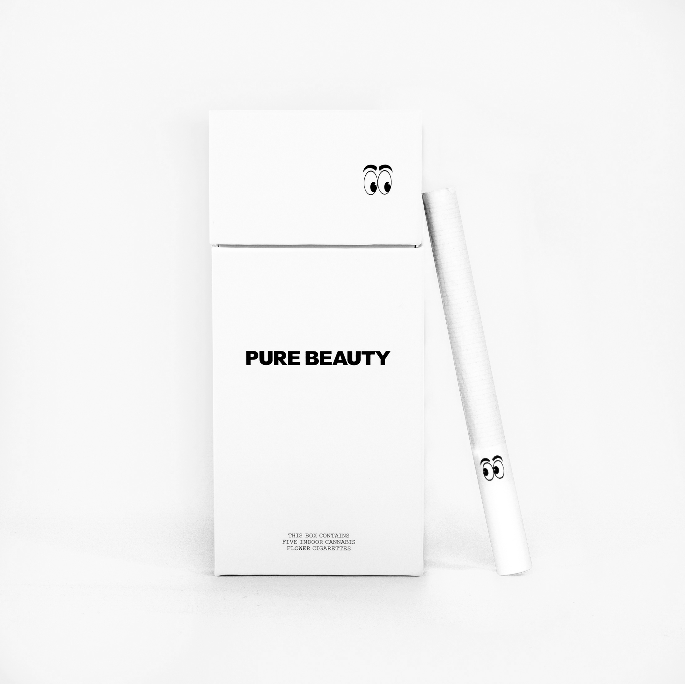 PURE BEAUTY - Pure Beauty CBD Cannabis Cigarettes Preroll - White Box ...